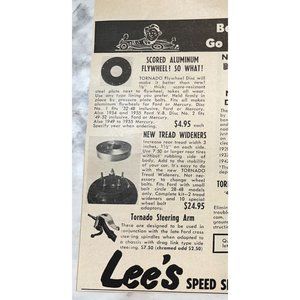Art | Lees Speed Shop 5s Vintage Print Ad Hot Rod Auto Parts Oakland Ca ...